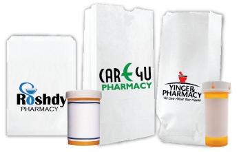 Custom Printed Prescription Bags